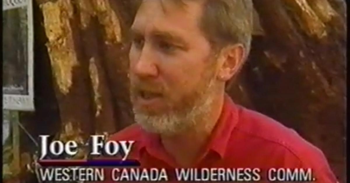 1993 10 15 TV News Story - Stumpy in Vancouver | Wilderness Committee